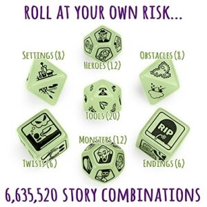 Story Time Dice: Scary Tales - Glows in The Dark by Imagination Generation