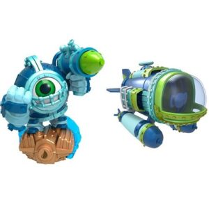 skylanders super charged bundle - dive clops and dive bomber