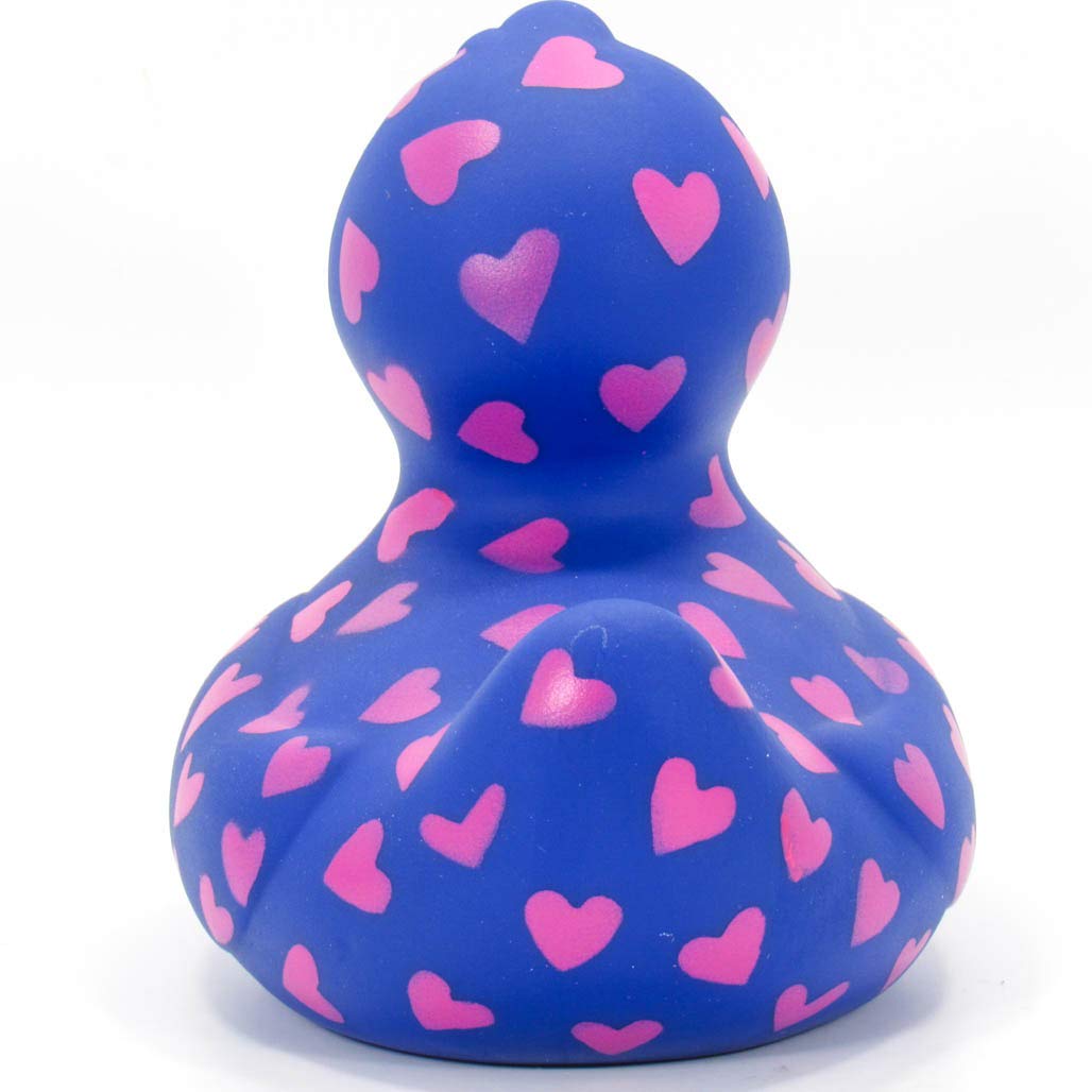 Love Love Love Rubber Duck Bath Toy by Bud Duck | Elegant Gift Packaging - "What more can I say!" | Child Safe | Collectable