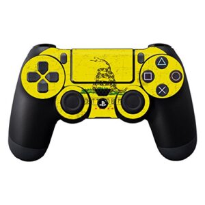 mightyskins skin compatible with sony ps4 controller - dont tread | protective, durable, and unique vinyl decal wrap cover | easy to apply, remove, and change styles | made in the usa