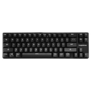 Qisan Gaming Keyboard Mechanical Keyboard Black Switch Backlight Keyboard 68-Keys Mini Design (60%) Black Magicforce