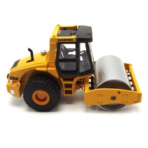 Tipmant Alloy Diecast Road Rollers Kids Vehicle Model Car Children Truck Model Toy Gift Scale: 1:50