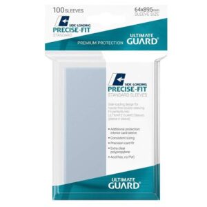 precise fit sideload sleeves (100 pack), transparent