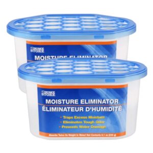 the home store moisture eliminator dehumidifier pellets 9.8-oz. (pack of 2)