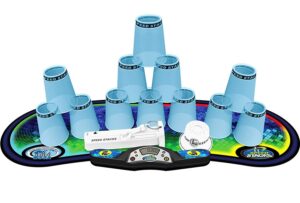 speed stacks competitor - pro series 2x blue ice w/voxel glow mat