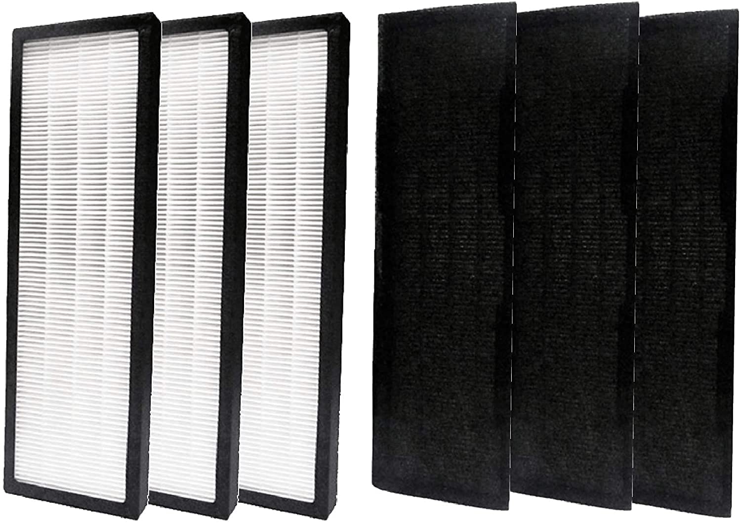 Nispira True HEPA Filter Replacement For GermGuardian FLT5000 Air Purifier AC5000, AC5000e, AC5250pt, AC5350b, AC5350bca, AC5350w, AC5300b, CDAP5500, BXAP040, BXAP250 Idylis IAP GG 125, 3 Packs