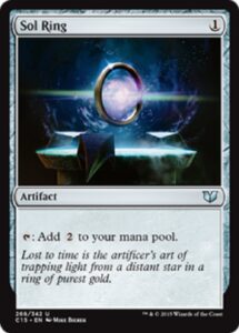 magic the gathering - sol ring (268/342) - commander 2015