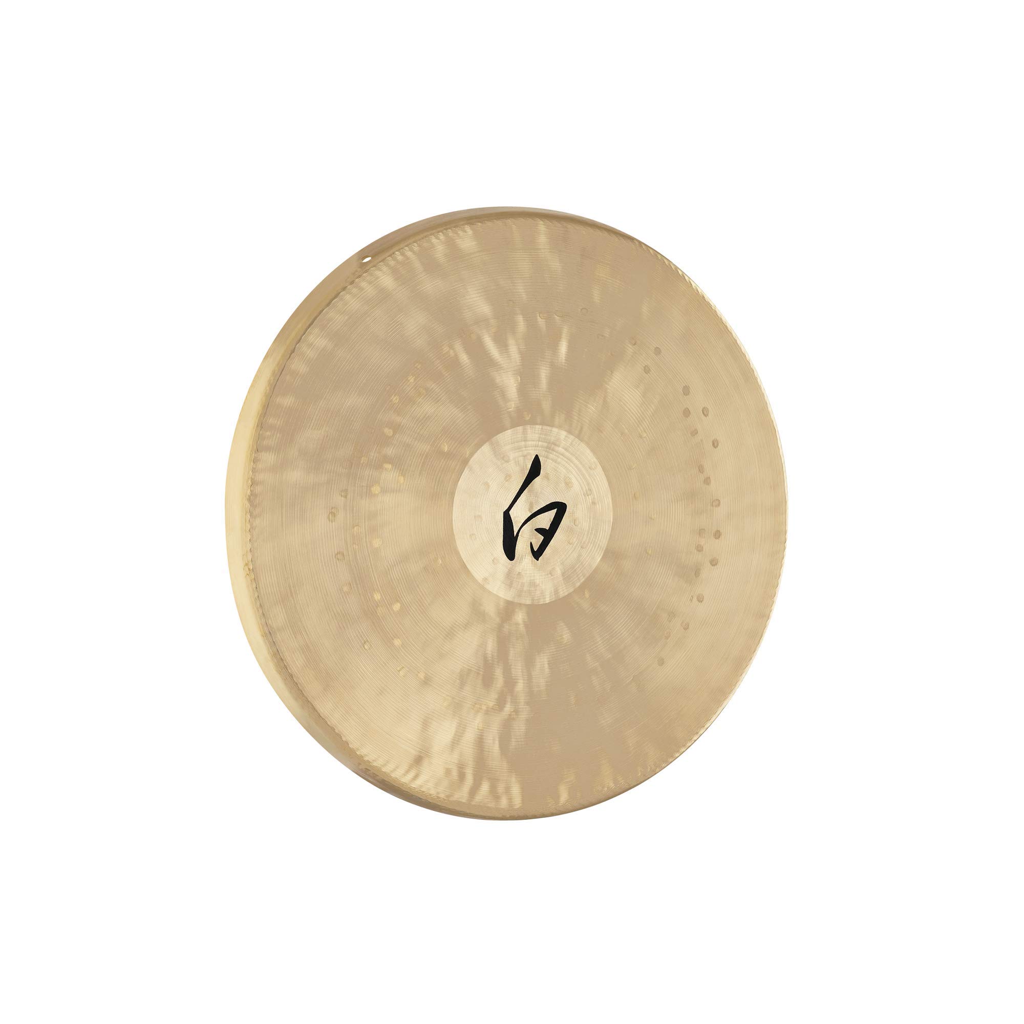 12" White Gong, Handcrafted Bronze Alloy — Includes Beater — For Sound Healing Therapy, Yoga and Meditation, 2-YEAR WARRANTY