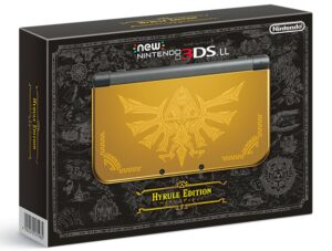 new nintendo 3ds ll hailar edition (japanese imported version - only plays japanese version games) [japan import]