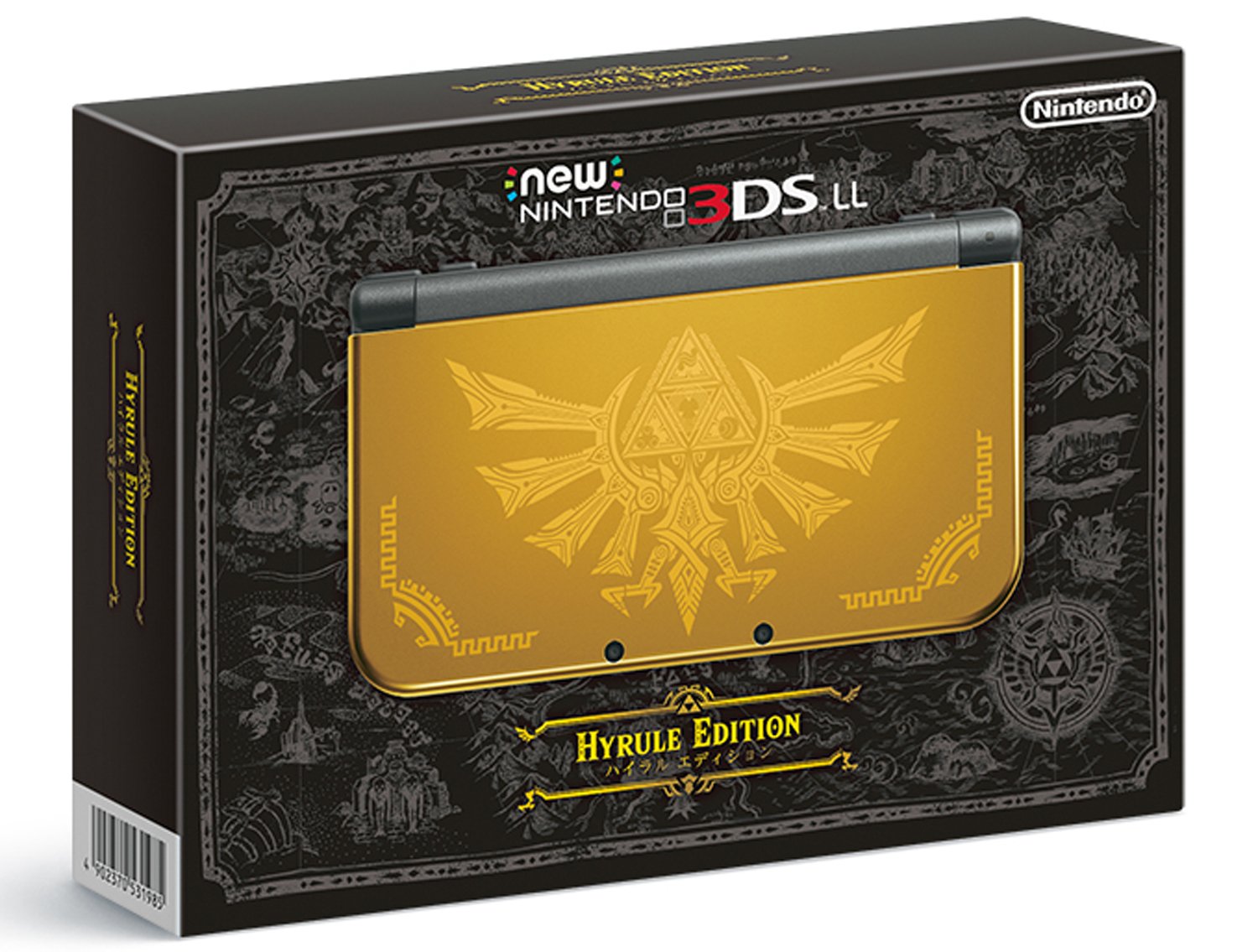 New Nintendo 3DS LL Hailar edition (Japanese Imported Version - only plays Japanese version games) [Japan Import]