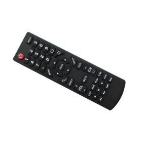 Replacement Remote Control for Dynex DX-32L230A12 DX-32L130A10 DX-24L200A12 DX-22L150A11 DX-32L100A13 E198SZNKWBBBNN E268MZNKWBBDNN DX15L150A11 LCD LED HDTV TV