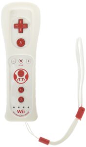 nintendo wii remote plus, toad