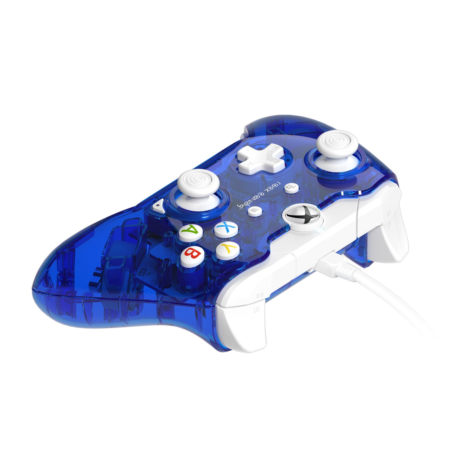 PDP Rock Candy Wired Controller for Xbox One - Blueberry Boom