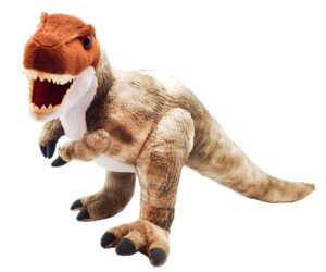 wild republic t-rex plush, dinosaur stuffed animal, plush toy, gifts for kids, dinosauria 17 inches