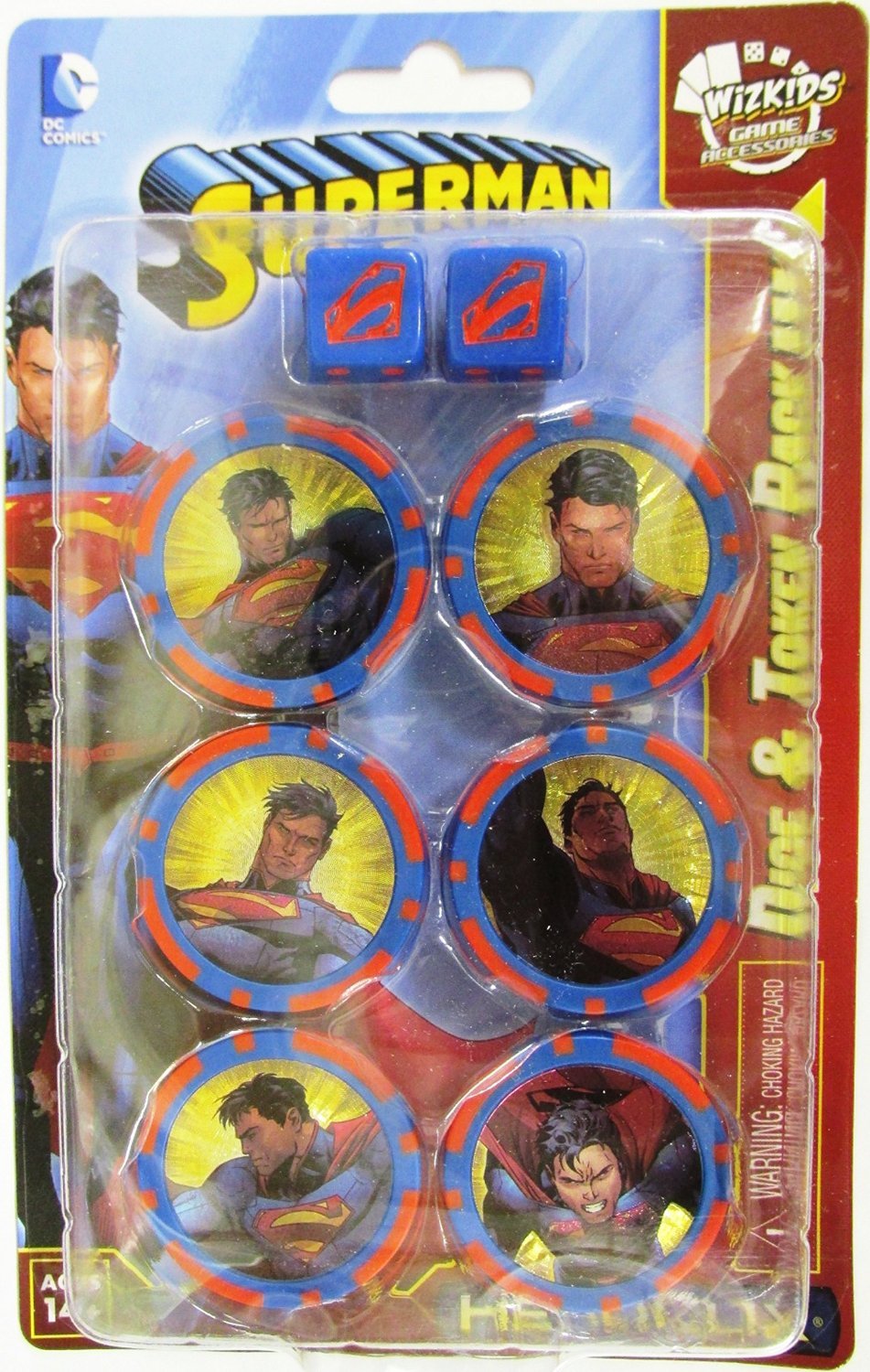 DC HeroClix: Superman Dice & Token Pack