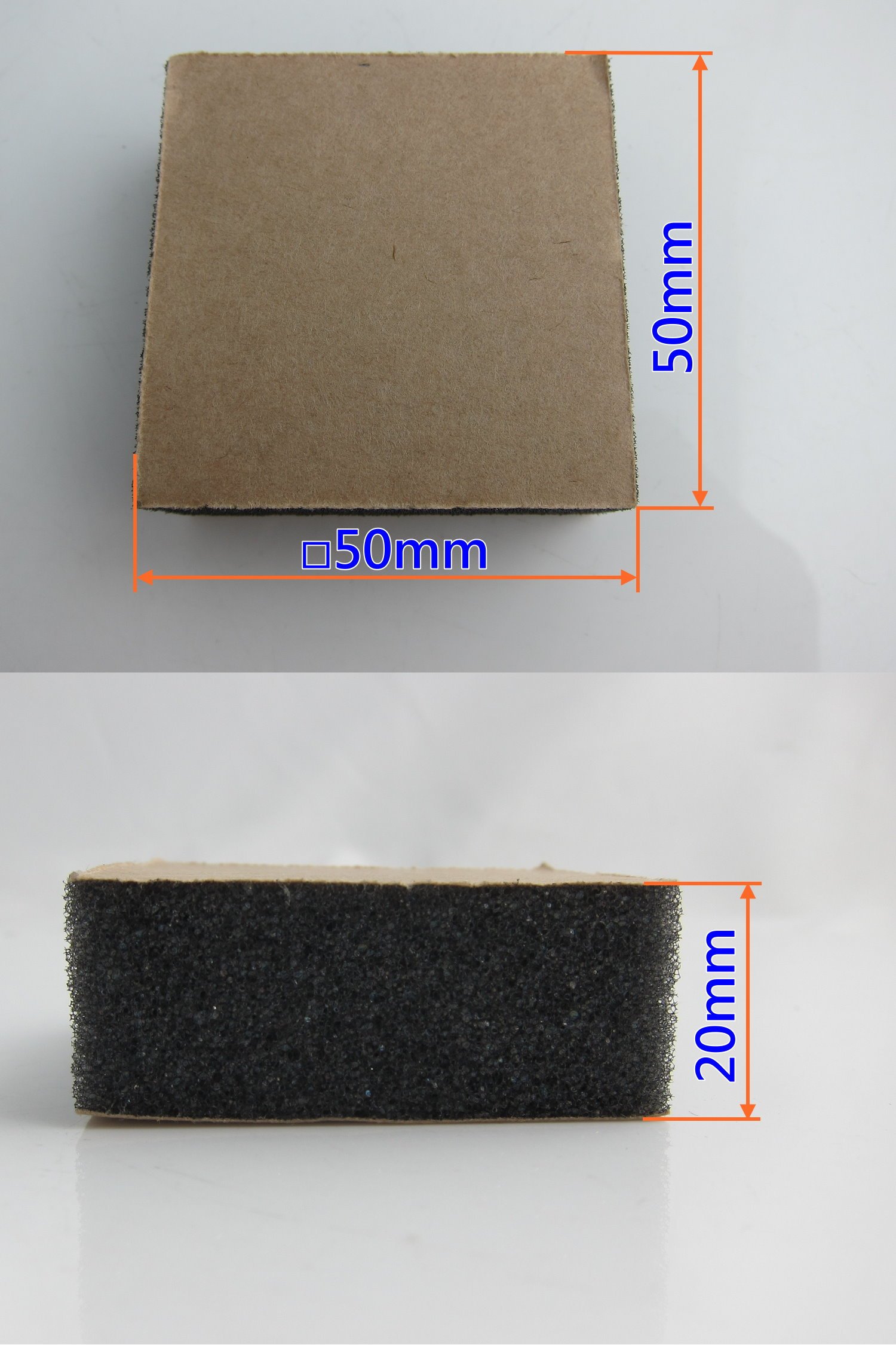 Goedrum Foam Pack 20mm Thick - Drum Trigger Cushion for DIY (Two Adhesive Sides)