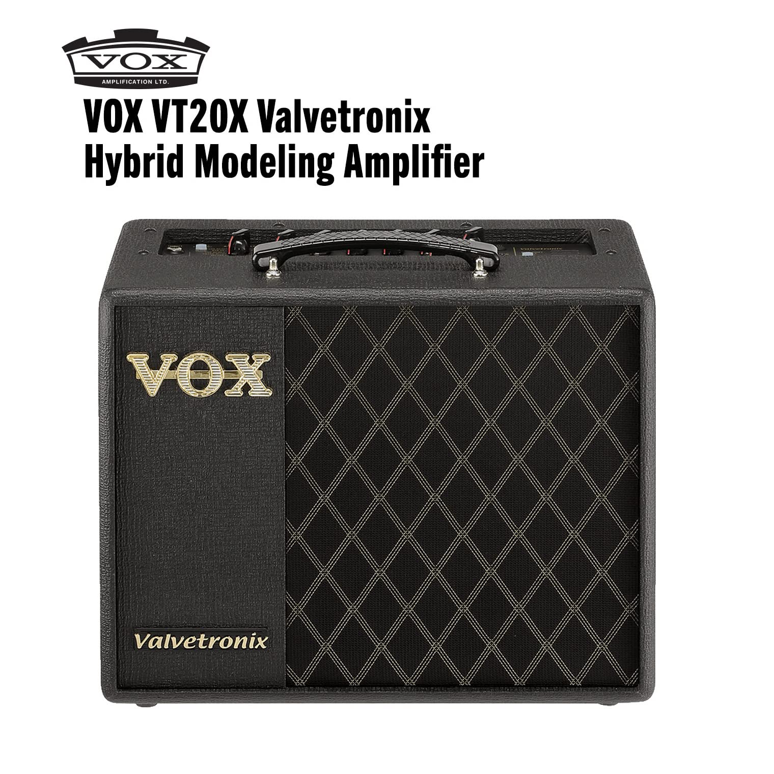 VOX Valvetronix VT20X Modeling Amplifier,Black