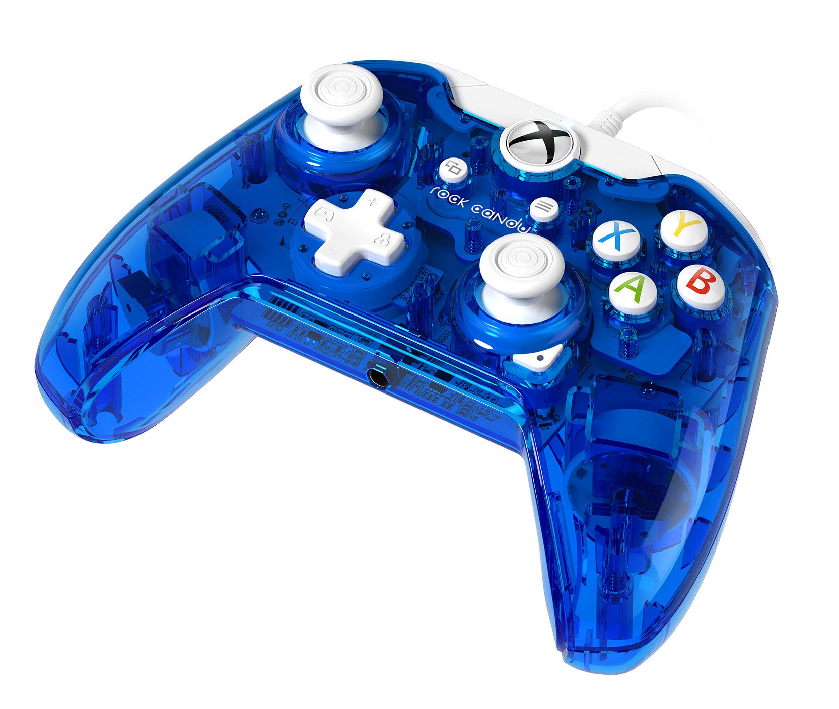 PDP Rock Candy Wired Controller for Xbox One - Blueberry Boom