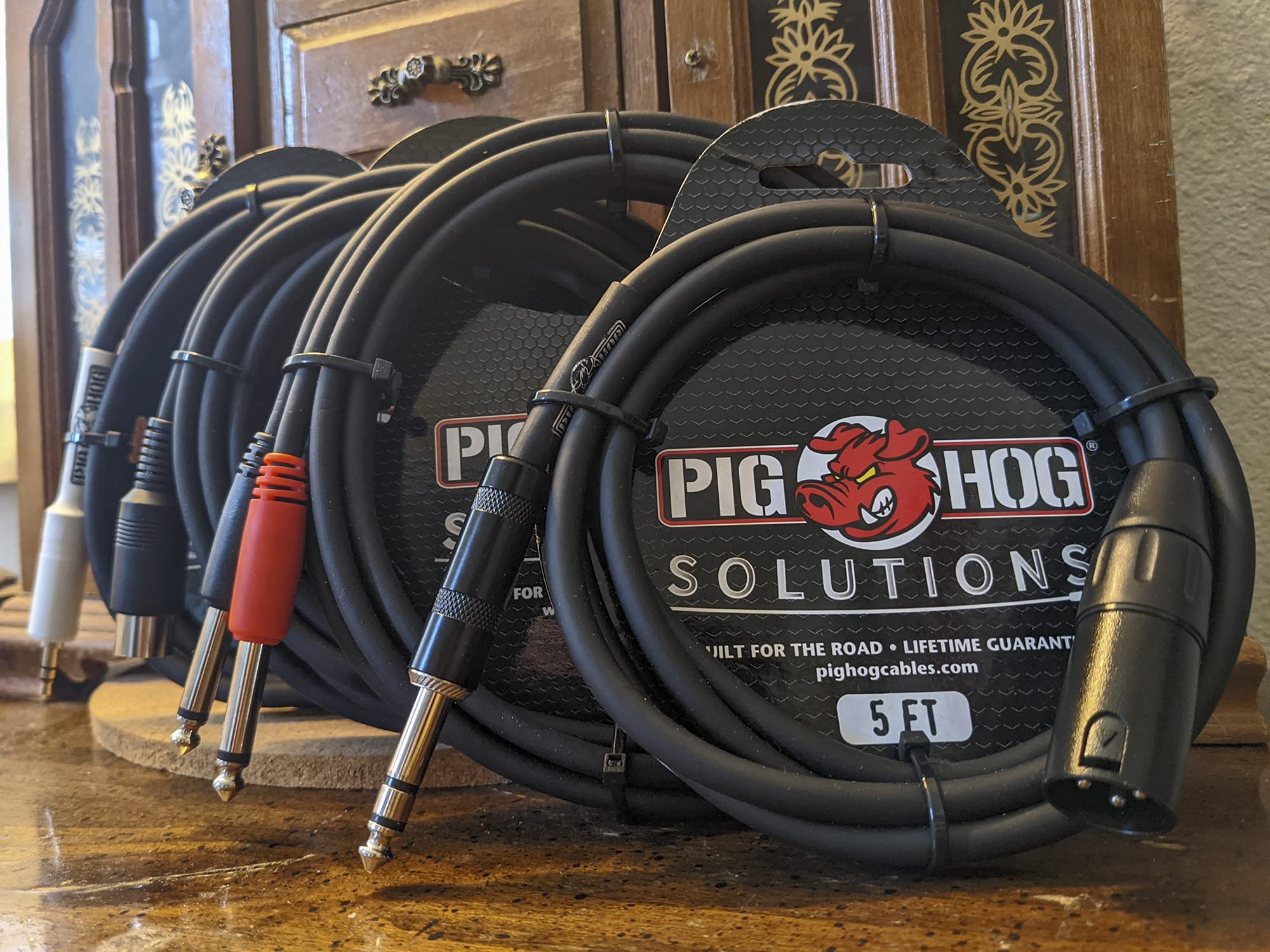 Pig Hog PX-TMXM2 1/4" TRS to XLR Balance Adaptor Cable, 10 Feet