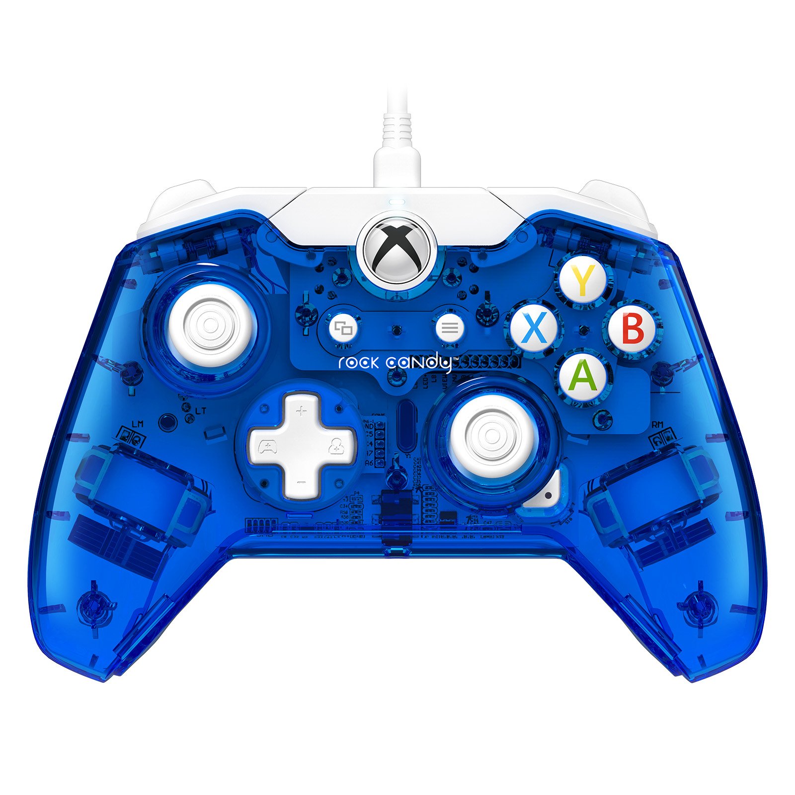 PDP Rock Candy Wired Controller for Xbox One - Blueberry Boom