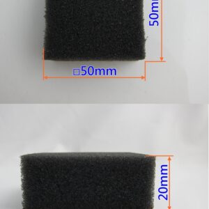 Goedrum Foam Pack 20mm Thick - Drum Trigger Cushion for DIY (One Adhesive Side)