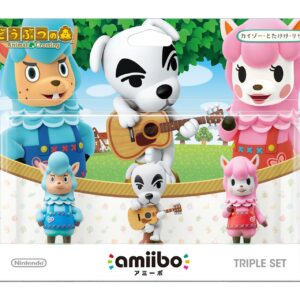 amiibo triple set Kaizo / Totakeke / Lisa Compatible with Animal Crossing series nintendo_wii_u,nintendo_3ds