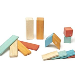 14 Piece Tegu Magnetic Wooden Block Set, Sunset