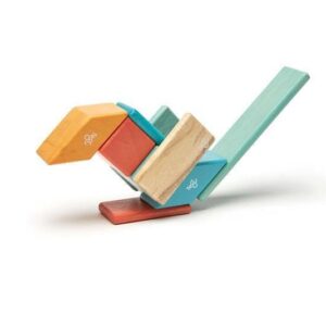 14 Piece Tegu Magnetic Wooden Block Set, Sunset