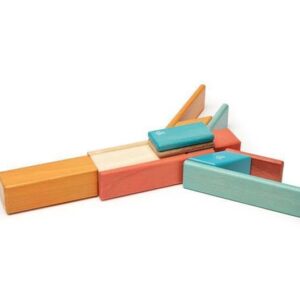 14 Piece Tegu Magnetic Wooden Block Set, Sunset