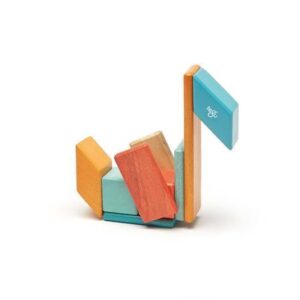 14 Piece Tegu Magnetic Wooden Block Set, Sunset