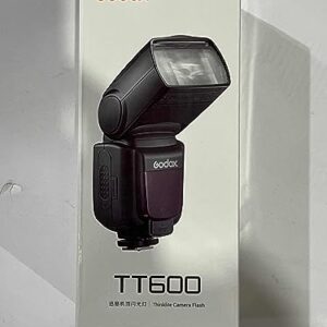 Godox TT600 2.4G Wireless GN60 Master/Slave Camera Flash Remote Control Off Board HSS Speedlite Universal Flash with One Contact for Canon Nikon Sony Pentax Olympus Fuji Lumix…