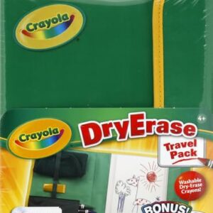 Crayola Washable Dry Erase Travel Pack, Whiteboard for Kids, Ages 4, 5, 6, 7