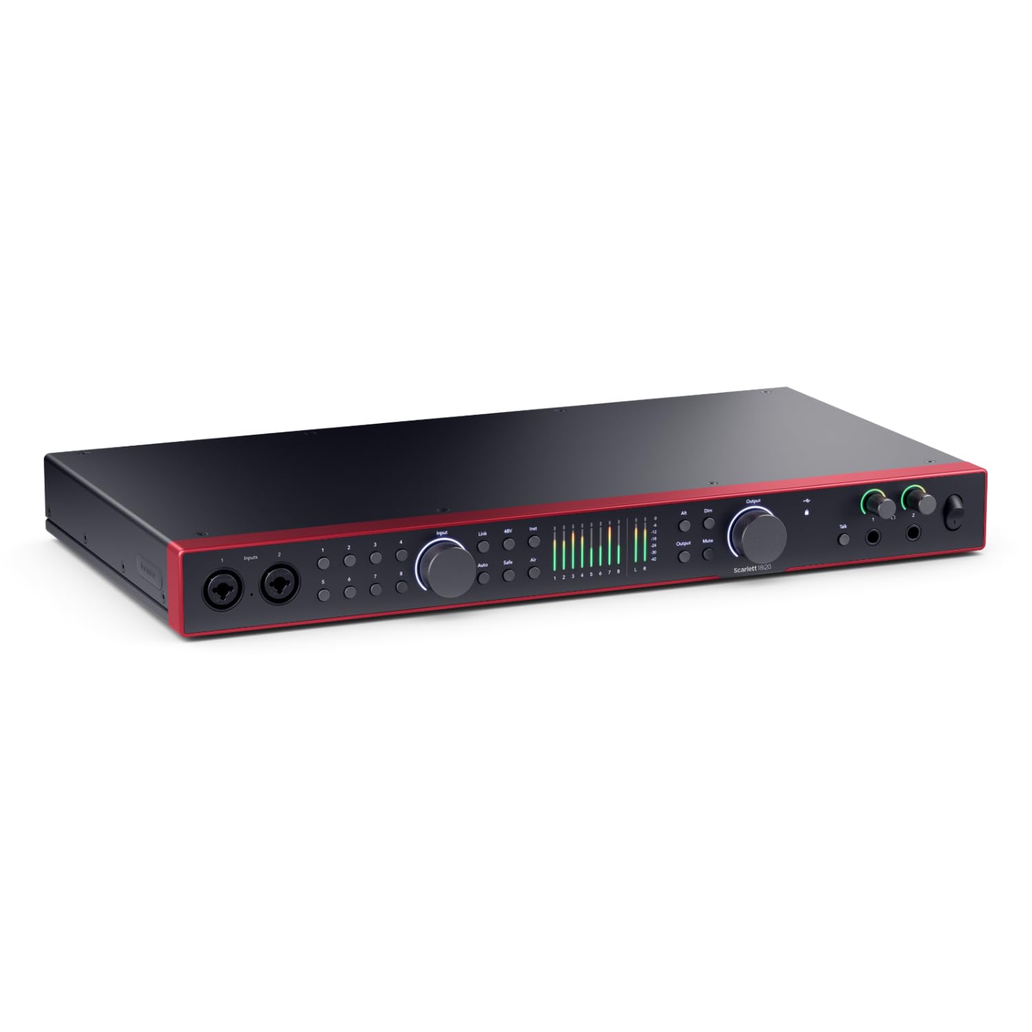 Focusrite Scarlett 18i20 3rd Gen USB Audio Interface for Recording, Producing and Engineering — High-Fidelity, Studio Quality Recording, with Transparent Playback