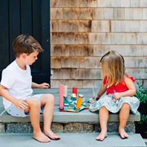 14 Piece Tegu Magnetic Wooden Block Set, Sunset