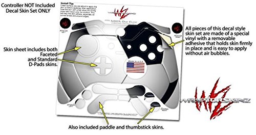 Soccer Ball - WraptorSkinz Decal Style Vinyl Skin Wrap compatible with XBOX One ELITE Wireless Controller (CONTROLLER NOT INCLUDED)