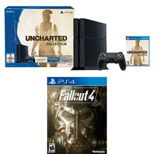 500gb playstation 4 console - uncharted: the nathan drake collection bundle with fallout 4