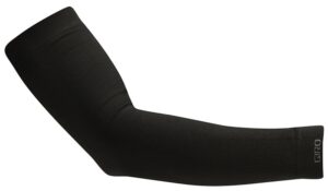 giro chrono arm warmers adult unisex cycling warmers - black (2024), medium/large