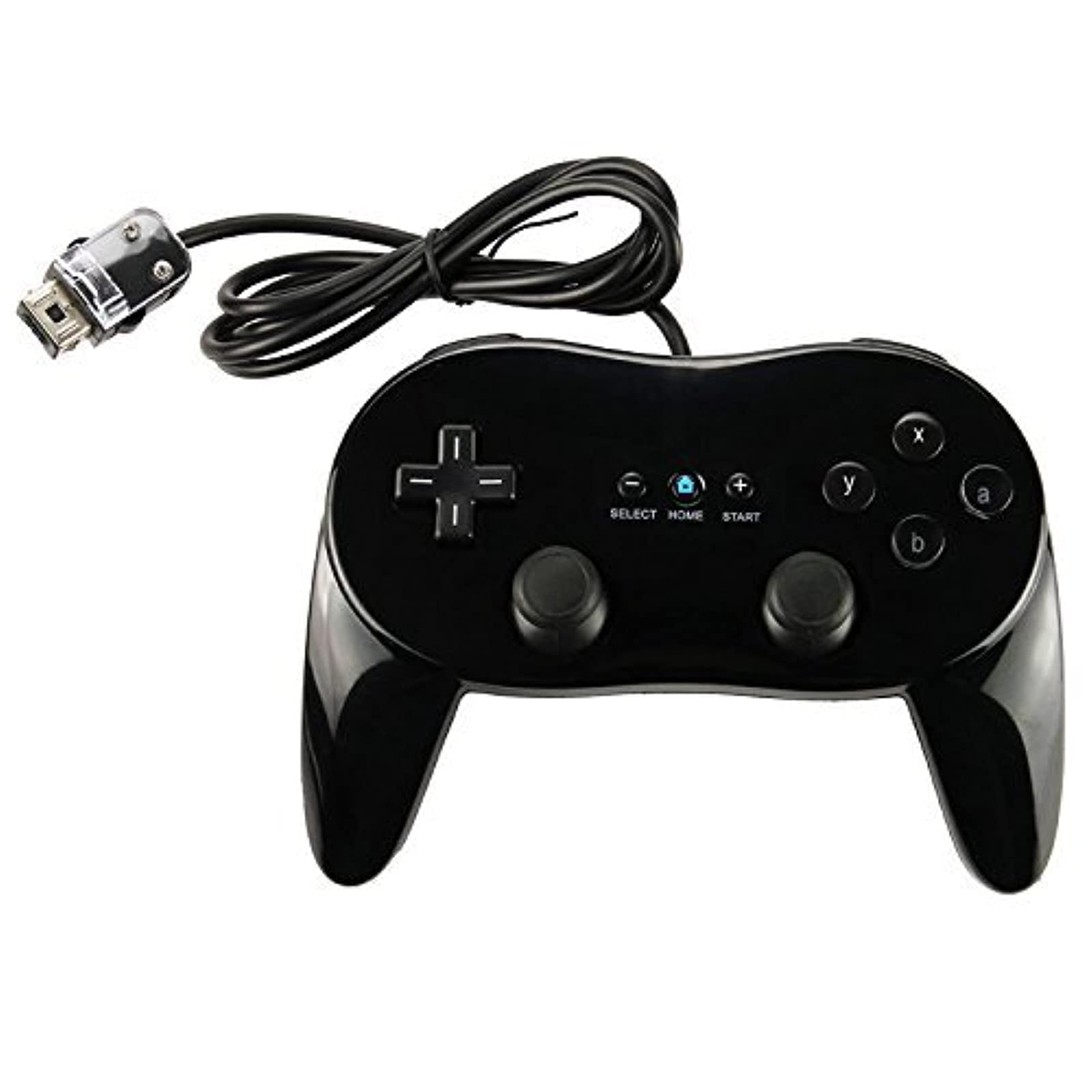 New Classic Pro Controller For Nintendo Wii (1pcs black)