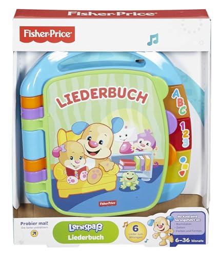 Mattel Fisher Price Lernspaß Liederbook