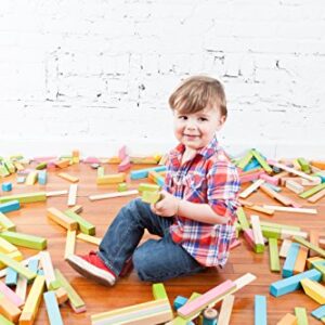 14 Piece Tegu Magnetic Wooden Block Set, Sunset