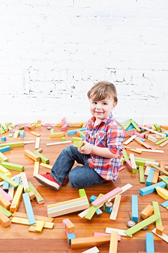 14 Piece Tegu Magnetic Wooden Block Set, Sunset