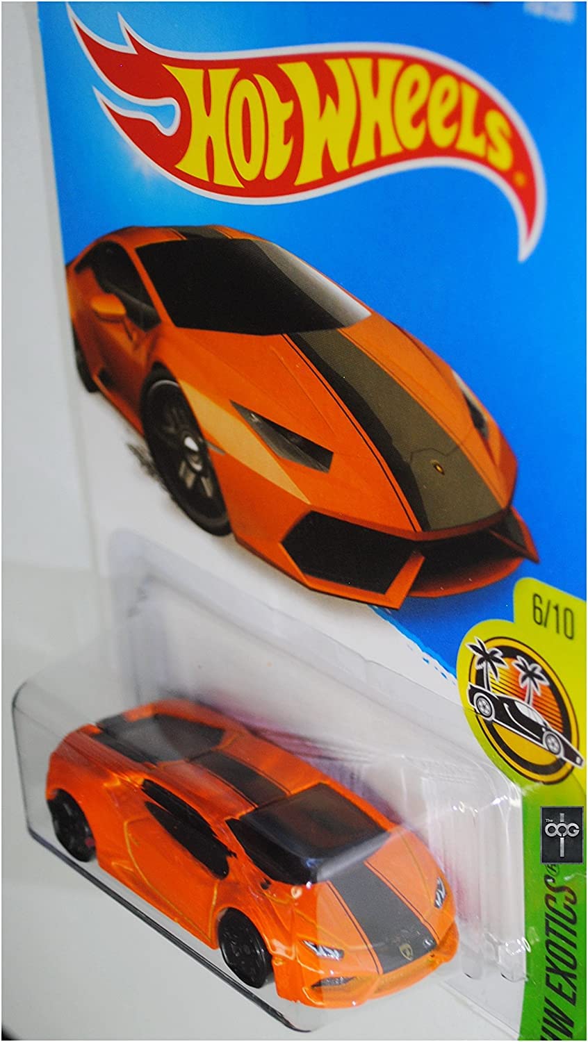 Hot Wheels 2016 HW Exotics Lamborghini Huracan LP610-4 76/250, Orange