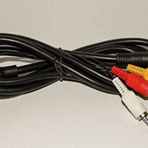 RCA AV Cable for Sega Genesis 2 and 3 by Mars Devices