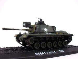 m48 patton tank 1/72 scale die-cast model