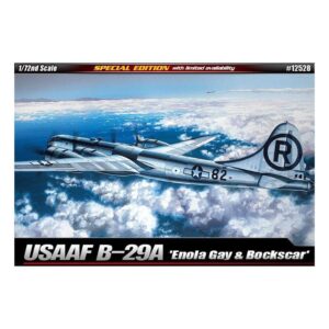 academy hobby model kits scale model : airplane & jet kits (1/72 b-29a enola gay & bockscar)