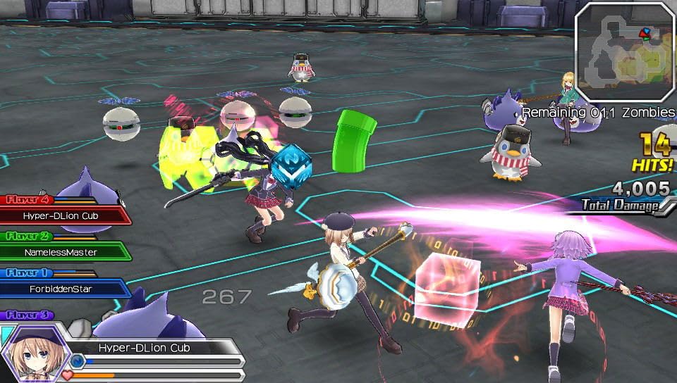 MegaTagmension Blanc + Neptune VS Zombies - PlayStation Vita