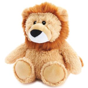 intelex cozy microwavable heatable plush, lion by intelex