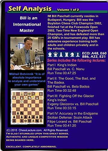 Chess Lecture Self Analysis - 2 DVDs Volume 138