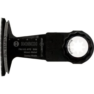 bosch starlock oscillating multi tool 2608662564 plunge cut saw blade "paii 65 apb" of bi-metal