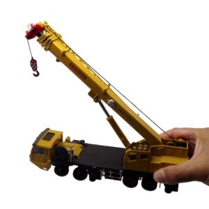 eMart Alloy Die-cast Model Toy Engineering Heavy Crane Truck Vehicle Car Simulation Miniature 1:55 Kids Gift